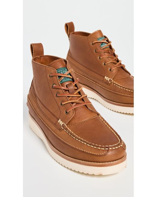 Polo Ralph Lauren Ranger Leather Boots for Men | Lyst