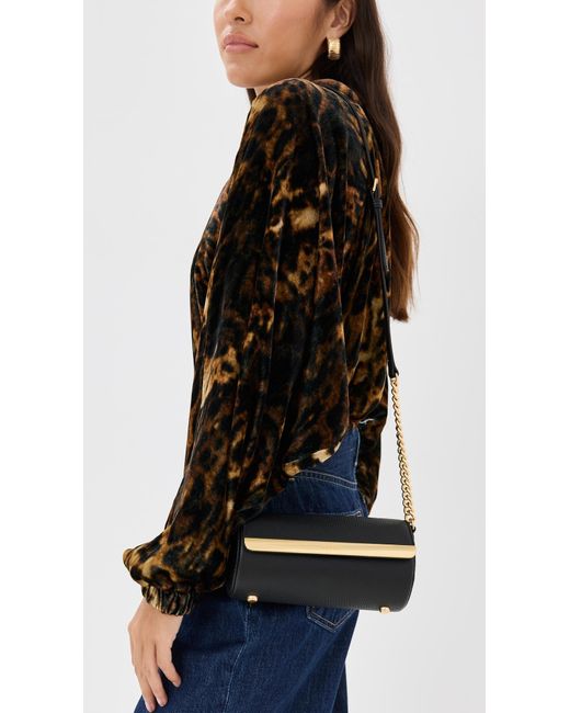 Jonathan Simkhai Rola Cylinder Leather Shoulder Bag in Black | Lyst
