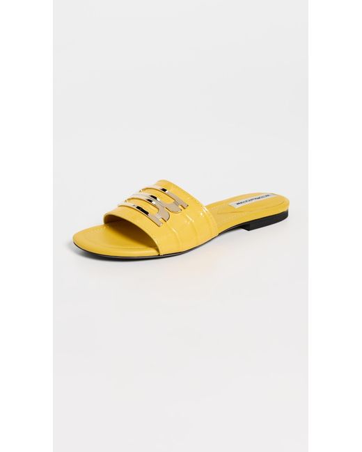 Victoria Beckham Slides in Yellow | Lyst