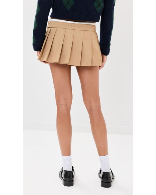 Lioness Dynasty Mini Skort in Black | Lyst
