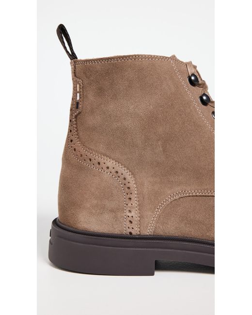 BOSS Suede Boots for Men | Lyst