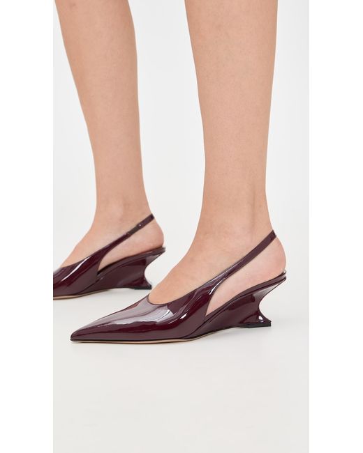Paris Texas Nina Slingback Heels 50Mm | Lyst