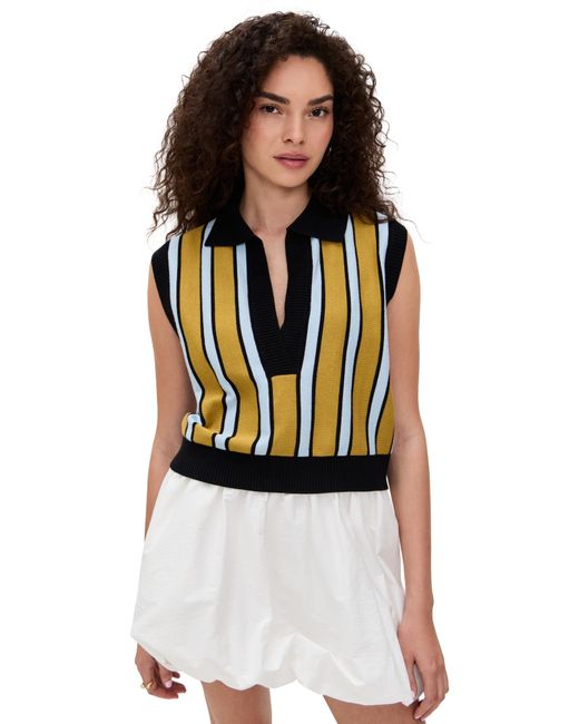 Lioness Malibu Boyfriend Vest in Black | Lyst
