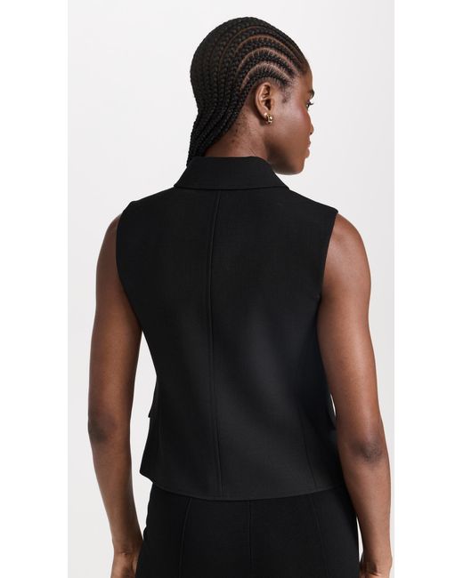 Theory Tailored Vest in Black | Lyst