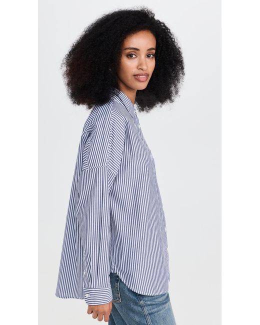 Alex Mill Aex I Jo Hirt In Triped Paper Popin X in Purple | Lyst