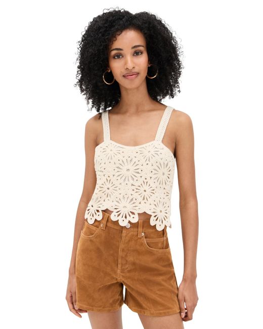 Le Bos Crochet Tank | Lyst