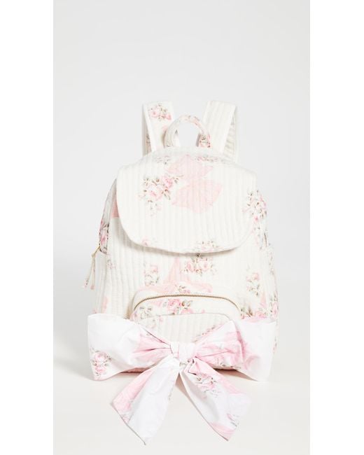 LoveShackFancy Lorraine Backpack in Pink | Lyst