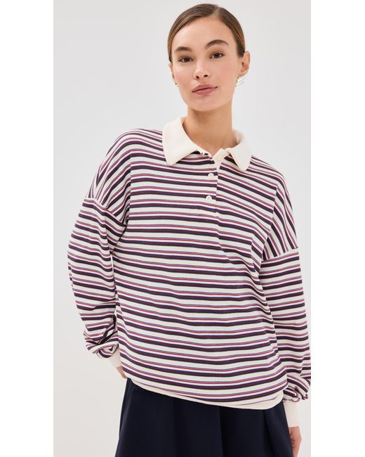 Lioness Rugby Jersey Top in Red | Lyst