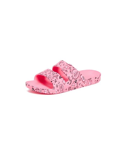 FREEDOM MOSES Ringo Slides in Pink | Lyst