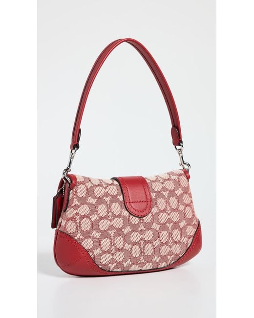 COACH The Originals Signature Jacquard Soho Bag in Red | Lyst