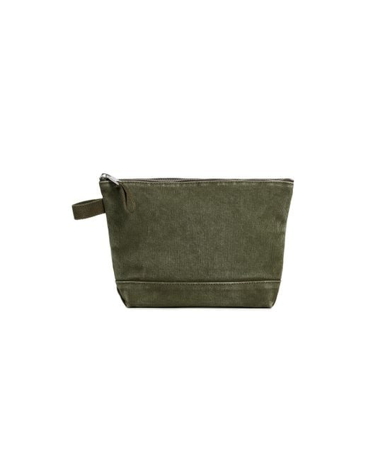 Alex Mill The Perfect Canvas Pouch in Green | Lyst
