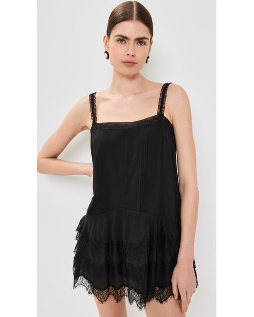 Reformation Cleodora Dress in Black | Lyst