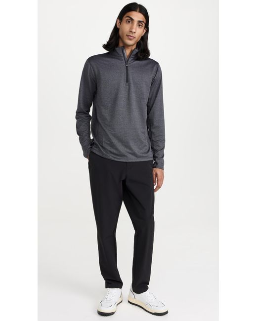 Greyson Greyon Tate Herringbone Ock Neck Quarter Zip Back Herringbone ...