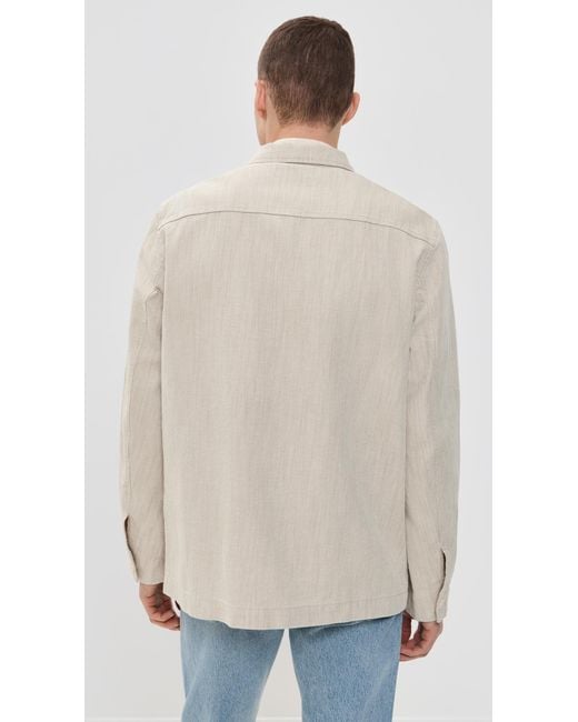 Alex Mill Arthur Work Jacket in Natural for Men | Lyst