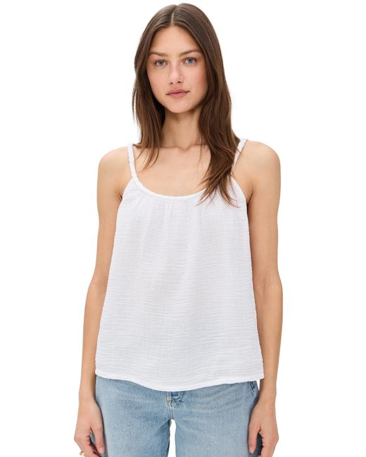Xirena Brandi Tank in White | Lyst
