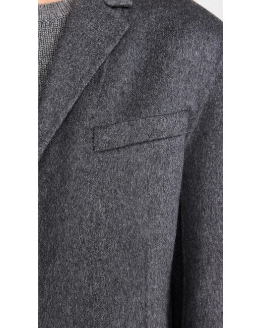 Theory Oversized Tailored Jacket in Black | Lyst