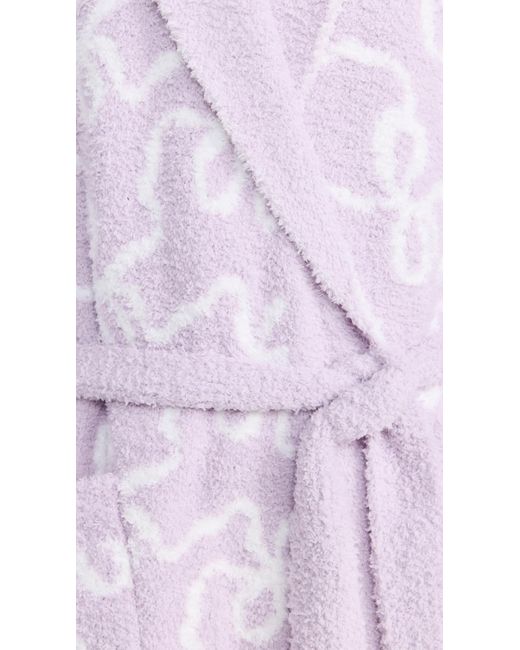 LoveShackFancy Teddy Robe in Purple | Lyst