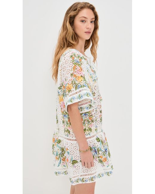 FARM Rio Sweet Bloom Bouquet Short Cover Up | Lyst