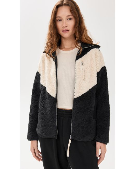Varley Varey Coron Herpa Jacket Back X in Black | Lyst