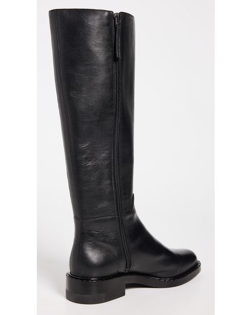 Reformation Nancy Knee Riding Boots 9 in Black | Lyst