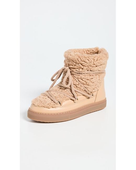 Inuikii Curly Boots in Natural | Lyst
