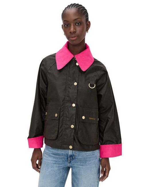 Barbour Icons Spey Wax Jacket in Red | Lyst