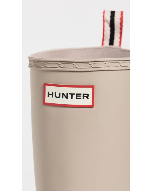 HUNTER Play Tall Boots in White | Lyst