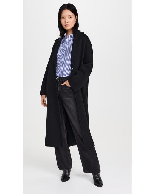 Rag & Bone Bridget Coatigan in Black | Lyst