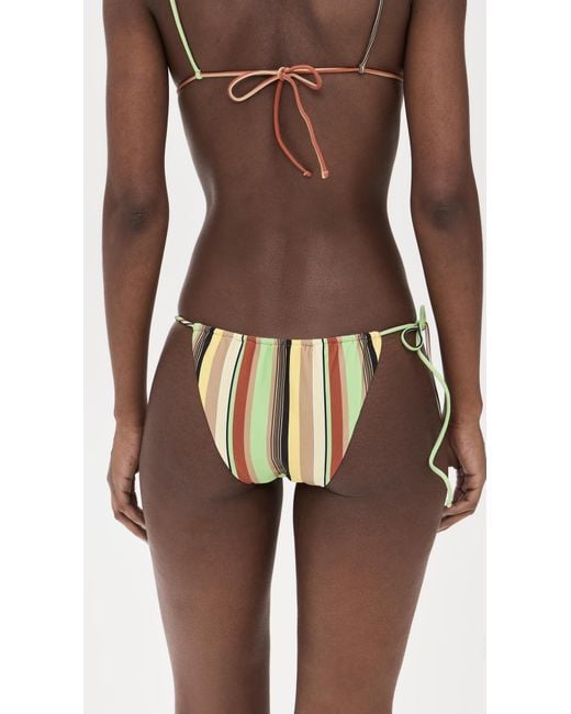 SIR. Poolside String Bikini Bottoms in Natural | Lyst