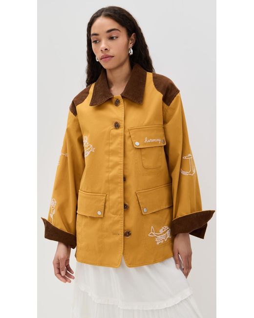 Sea Clyde Lighthouse Jacket in Orange | Lyst