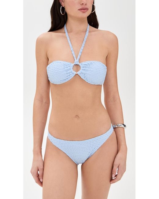 ViX Solid Basic Full Bottoms in Blue | Lyst