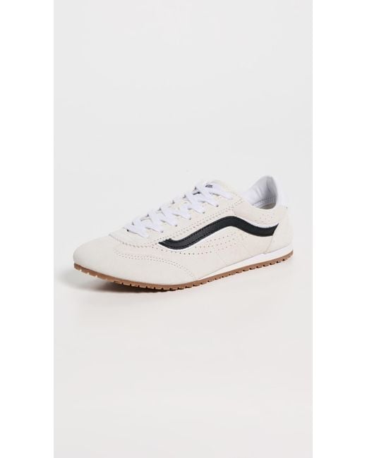 Vans Super Low Pro Sneakers in White | Lyst
