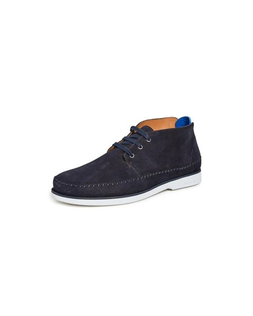 Paul Smith Crane Suede Shoes in Blue for Men | Lyst
