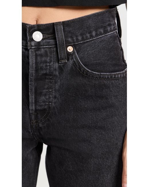 Levi's 501 Original Chaps in Black | Lyst