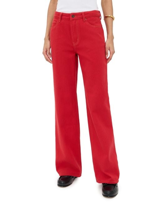 Lioness Top Model Jeans in Red | Lyst