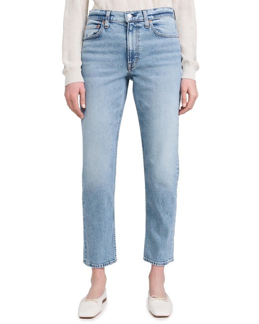 Alex Mill The Amber Mid-Rise Slim Jeans in Blue | Lyst