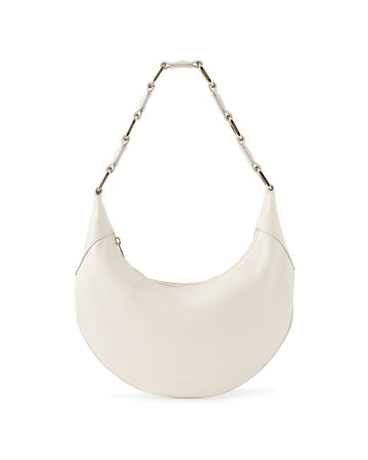 Anine Bing Kate Hobo Bag in White | Lyst
