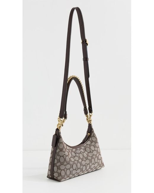 COACH Signature Jacquard Juliet Shoulder Bag 25 | Lyst