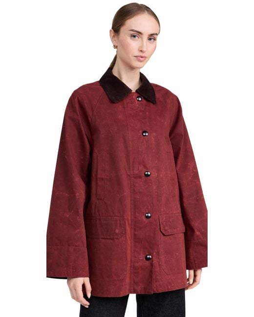 Alex Mill Chiltern Street Barn Jacket in Red | Lyst