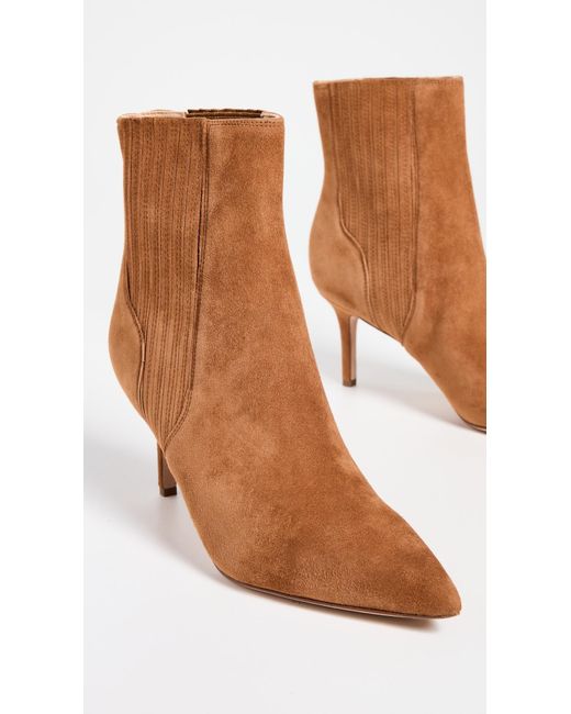 Veronica Beard Lisa Boots 70Mm in White | Lyst