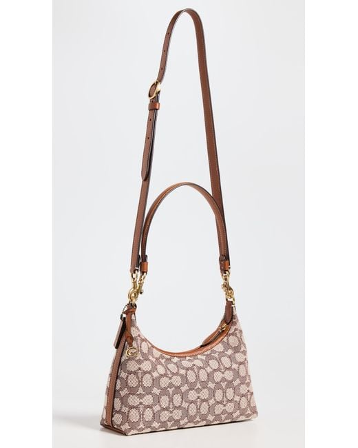 COACH Signature Textile Jacquard Juliet Shoulder Bag | Lyst