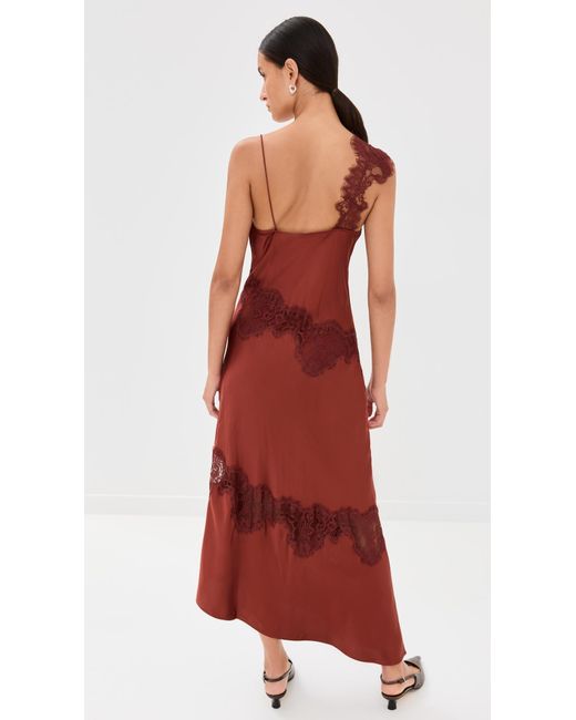 A.L.C. A. L.c. Stella Dress in Red | Lyst