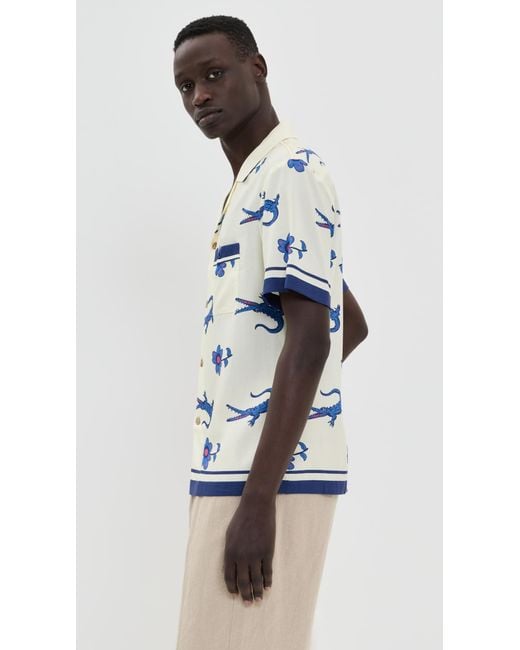 Tombolo Reptile Dysfunction Shirt in White | Lyst