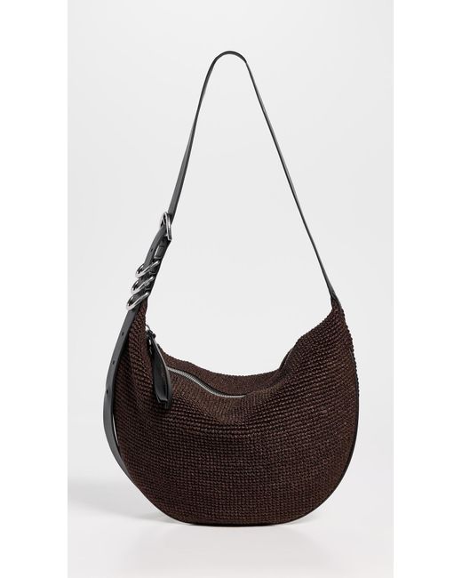 Rag & Bone Mercer Medium Hobo Bag in Black | Lyst