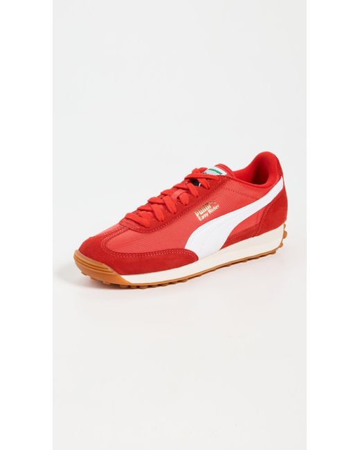 PUMA Easy Rider Vintage Sneakers in Red | Lyst