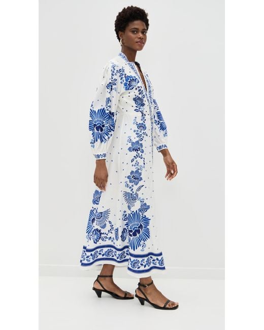 FARM Rio Exclusive Dress in Blue | Lyst