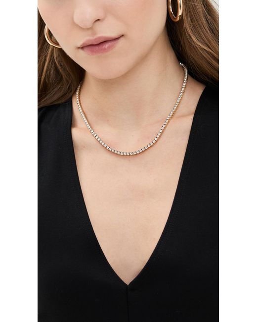 Baublebar bennett crystal tennis necklace store