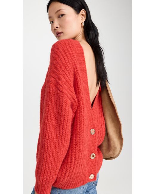 Ba&sh Baba Sweater in Red | Lyst