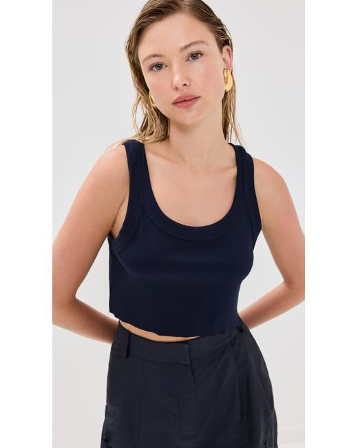 A.L.C. A. .c. Haey Tank Aritie Navy in Blue | Lyst