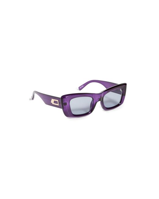 Le Specs Dopamine Limited Edition Sunglasses in Purple | Lyst